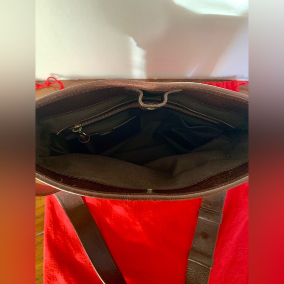 Bally | Bags | Bally One Season And Limited Olive Green Suedebrown Leather Shouldercrossbody ...